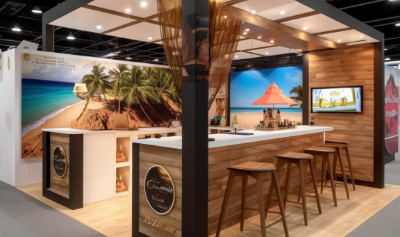 What Are the Advantages and Use Cases for a Split Island Booth Design?